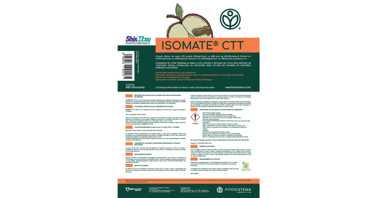 ISOMATE® CTT - Fitosistema: Inovação - Confiança - Eficácia